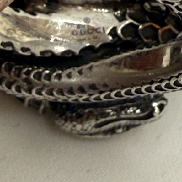 Gucci | Jewelry | New Gucci Garden Snake Ring Sterling Silver | Poshmark